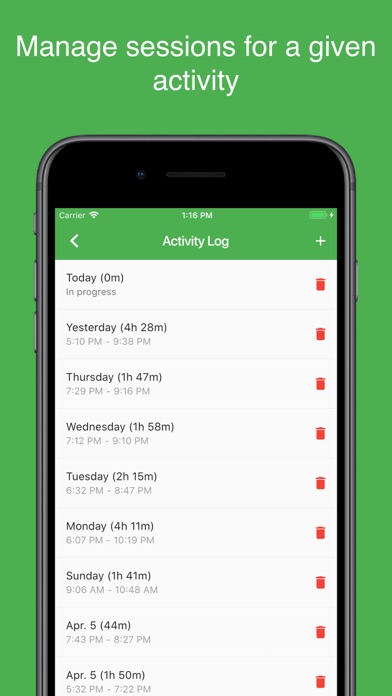 Activity Log - Time Tracker iOS Download No Jailbreak - Panda Helper