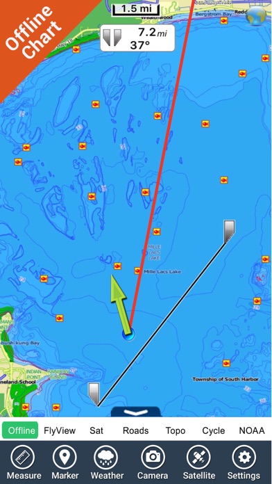 Minnesota Lakes Fishing Charts iOS Download - Panda Helper