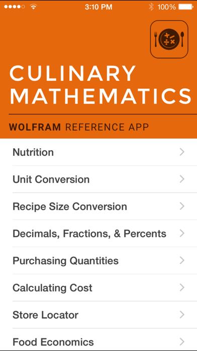 Wolfram Culinary Mathematics Reference App iOS Download - Panda Helper